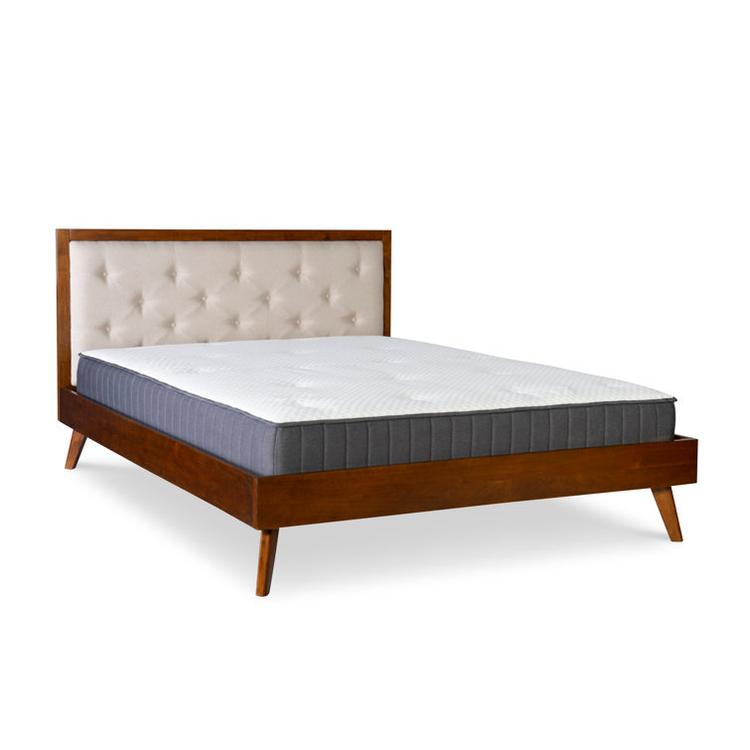 Save $270 • Rayford Tufted Low Profile Platform Bed
